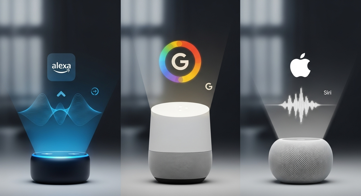 Alexa vs Google Assistant vs Siri: Mejor Asistente de Voz 2025